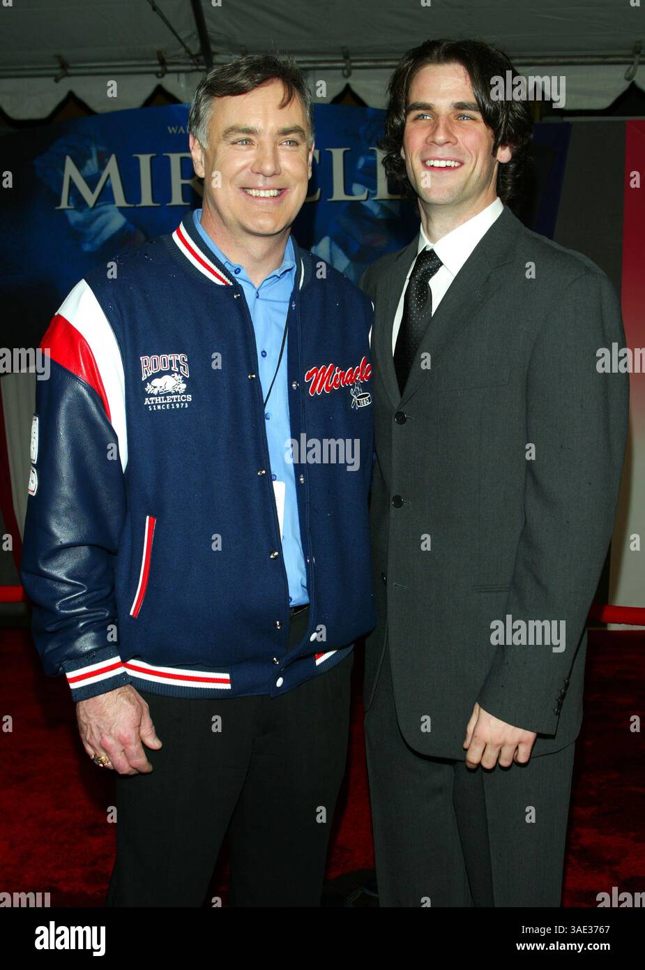 Feb 2, 2004; Hollywood, California, USA; Actor EDDIE CAHILL & Olympian ...