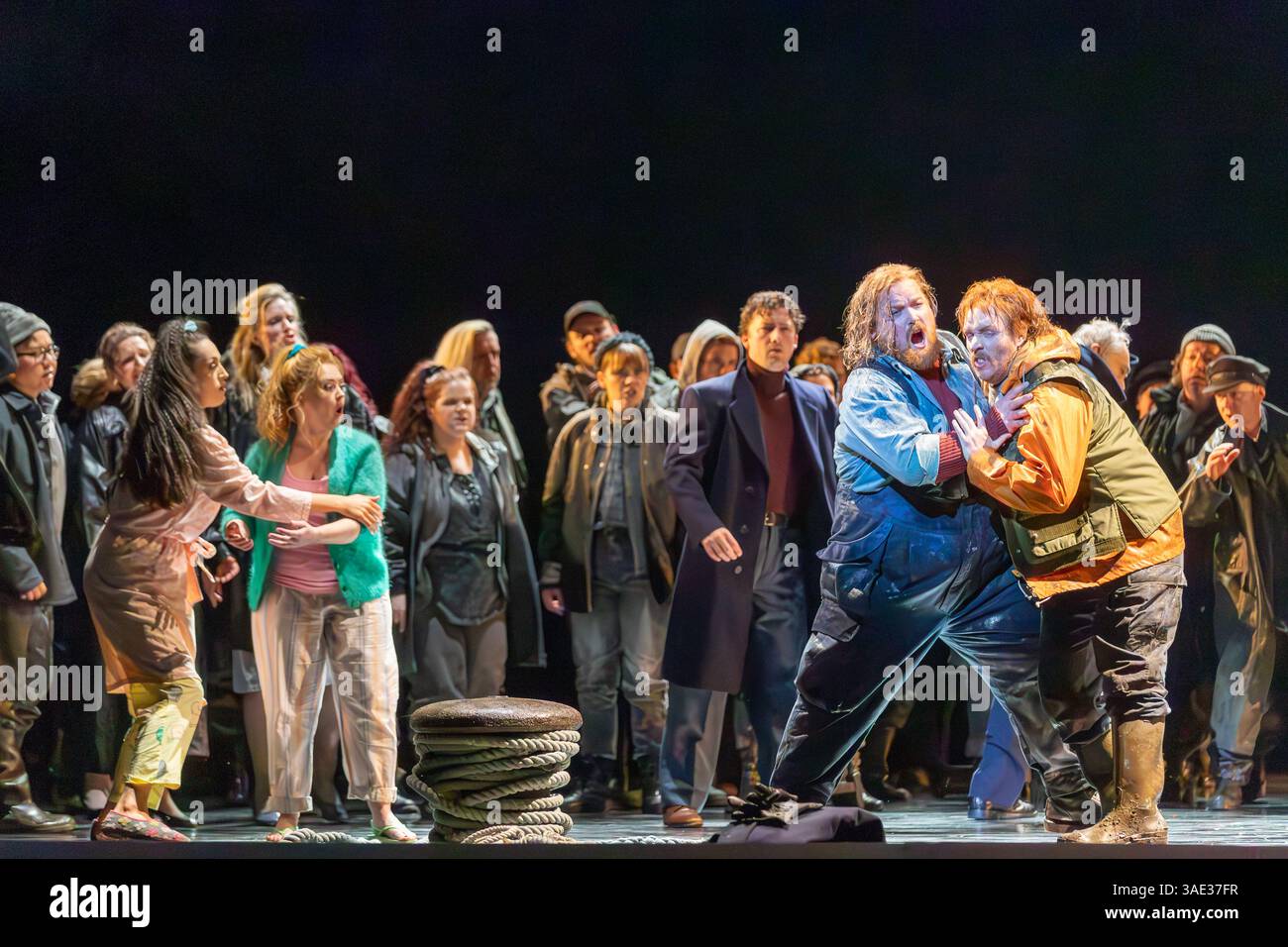 Welsh National Opera stage Benjamin Britten's opera Peter Grimes based ...