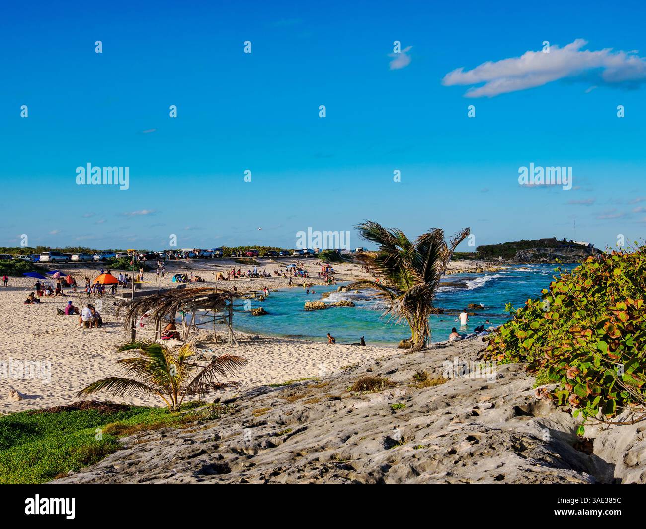 Playa Chen Rio, Cozumel Island, Quintana Roo State, Mexico Stock Photo ...