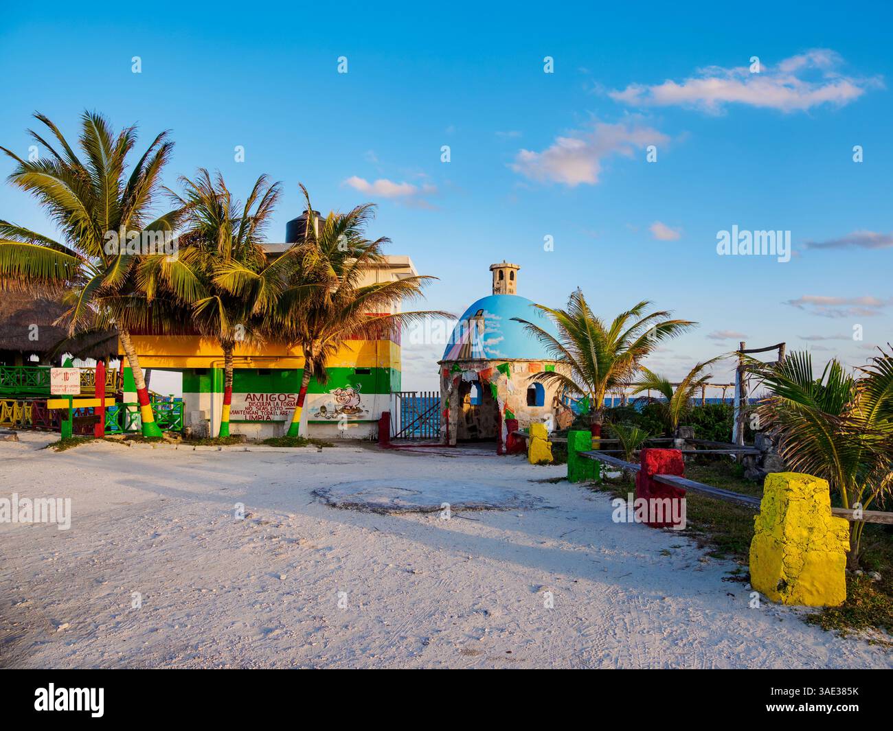 Reggae Beach Bar, Punta Sur, Cozumel Island, Quintana Roo State, Mexico ...
