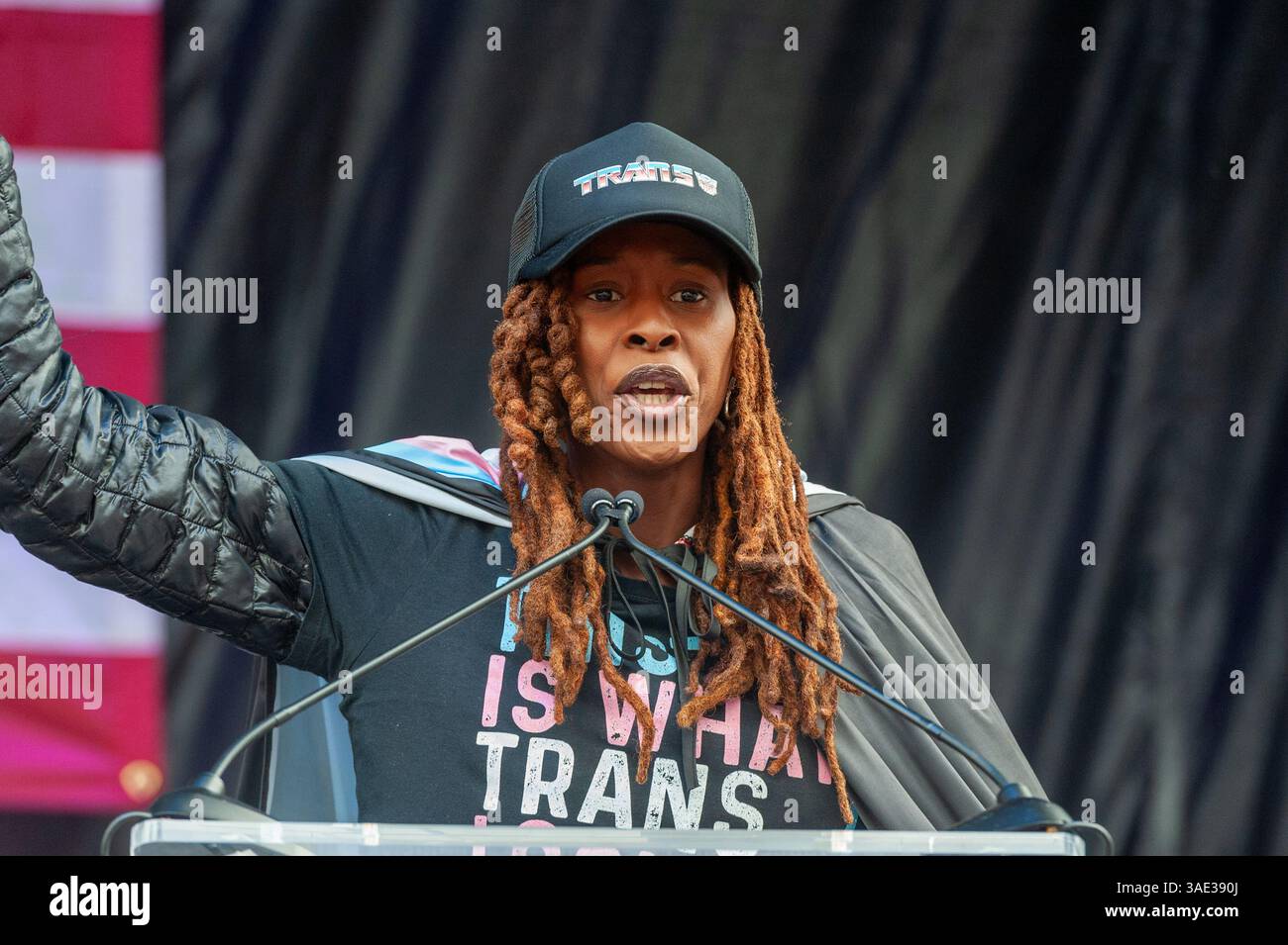 Chastity bowick co founder of trans resistance hi-res stock photography ...