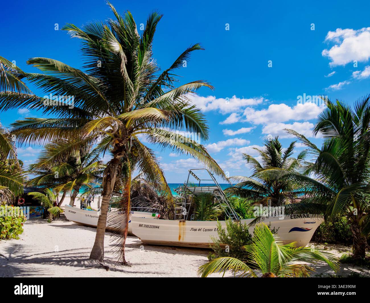 Paradise Beach, Tulum, Quintana Roo State, Mexico Stock Photo - Alamy