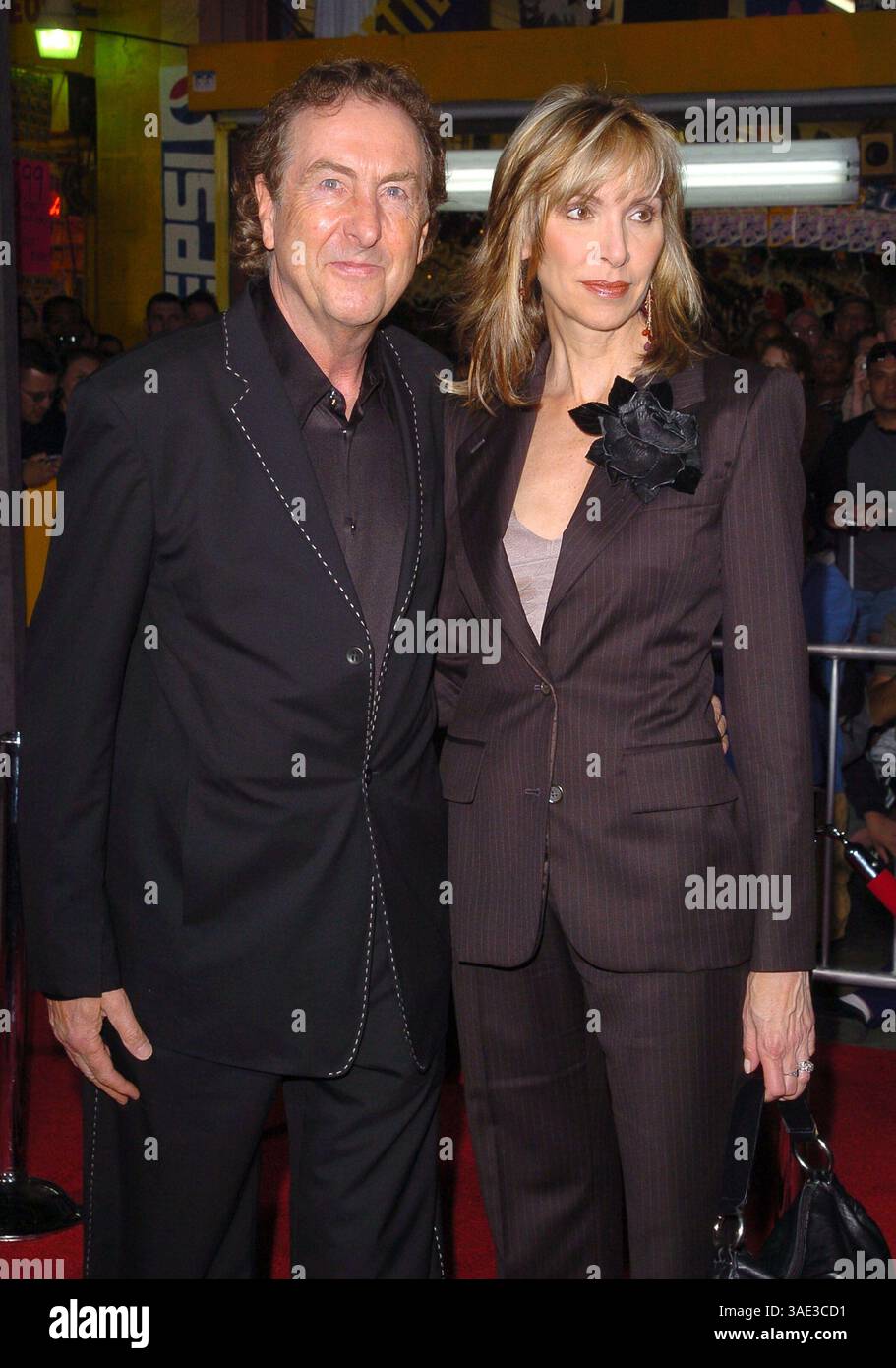 Mar 12, 2004; Hollywood, California, USA; Actor ERIC IDLE & WIFE at the 'The Lady Killers' World ...