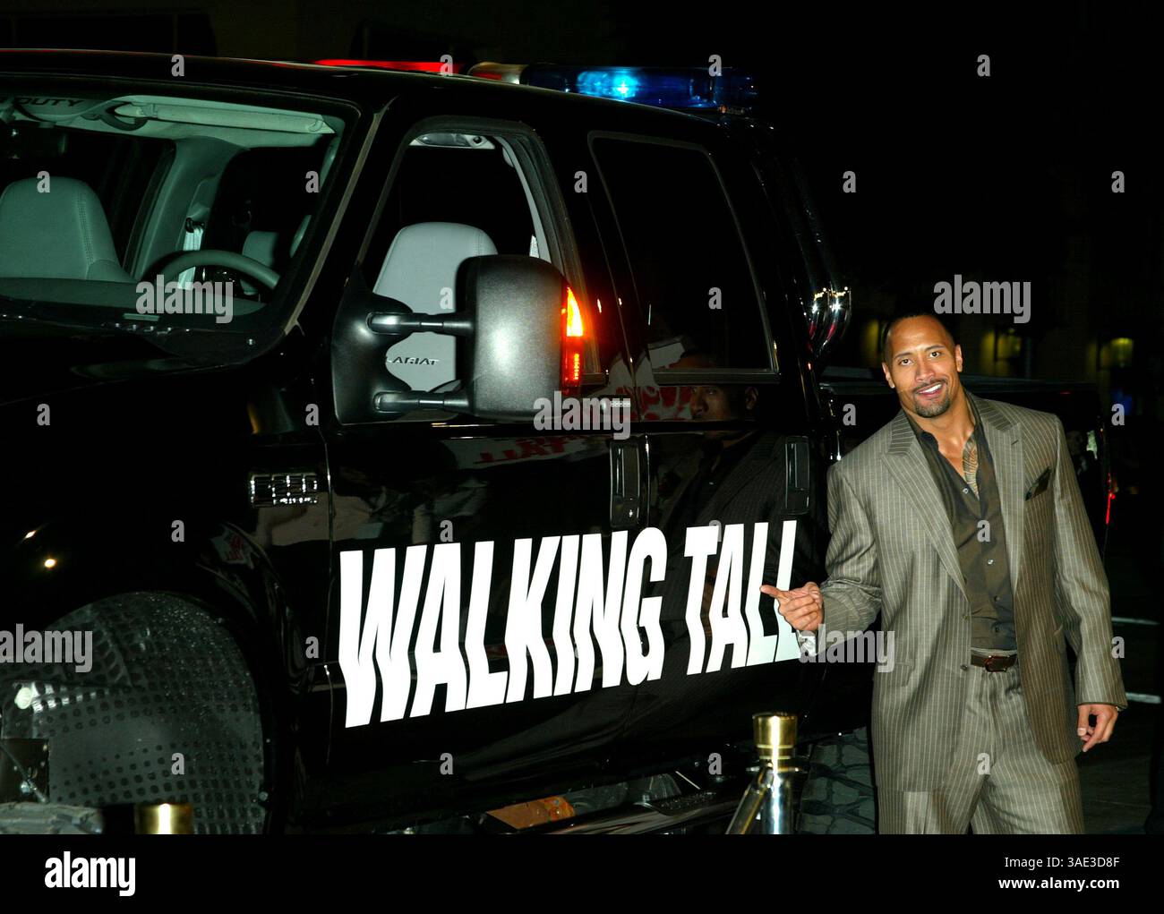 Mar 29, 2004; Hollywood, California, USA; Actor DWAYNE JOHNSON at the ...