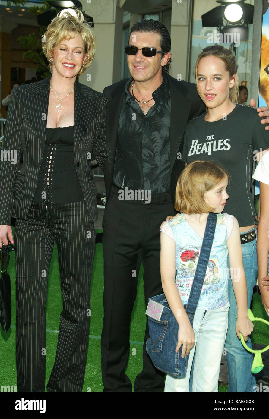 May 8, 2004; Westwood, California, USA; Actor ANTONIO BANDERAS, Actress ...