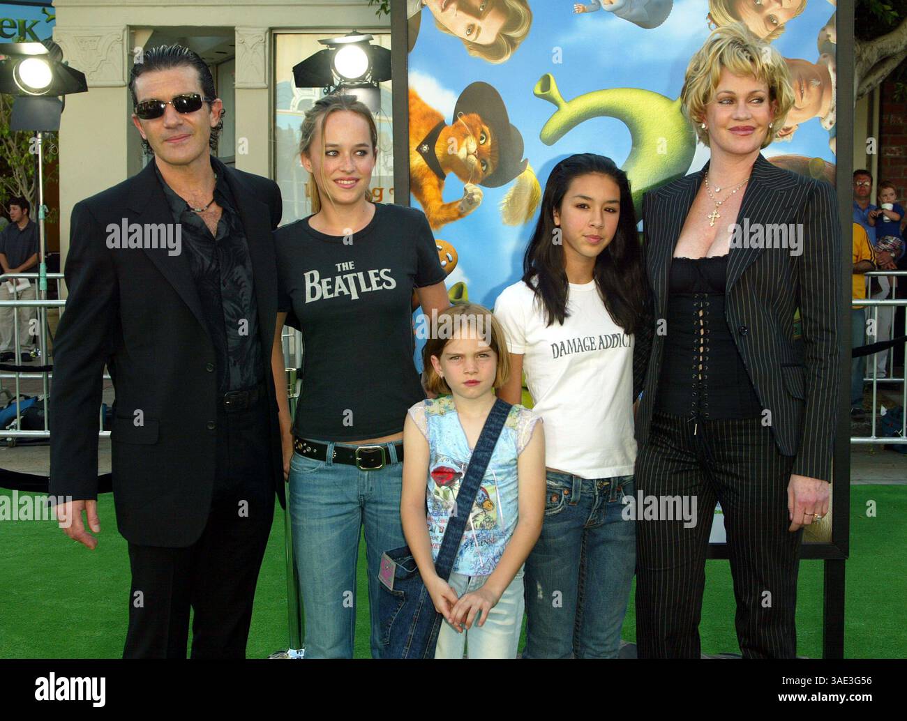 May 8, 2004; Westwood, California, USA; Actor ANTONIO BANDERAS, Actress ...