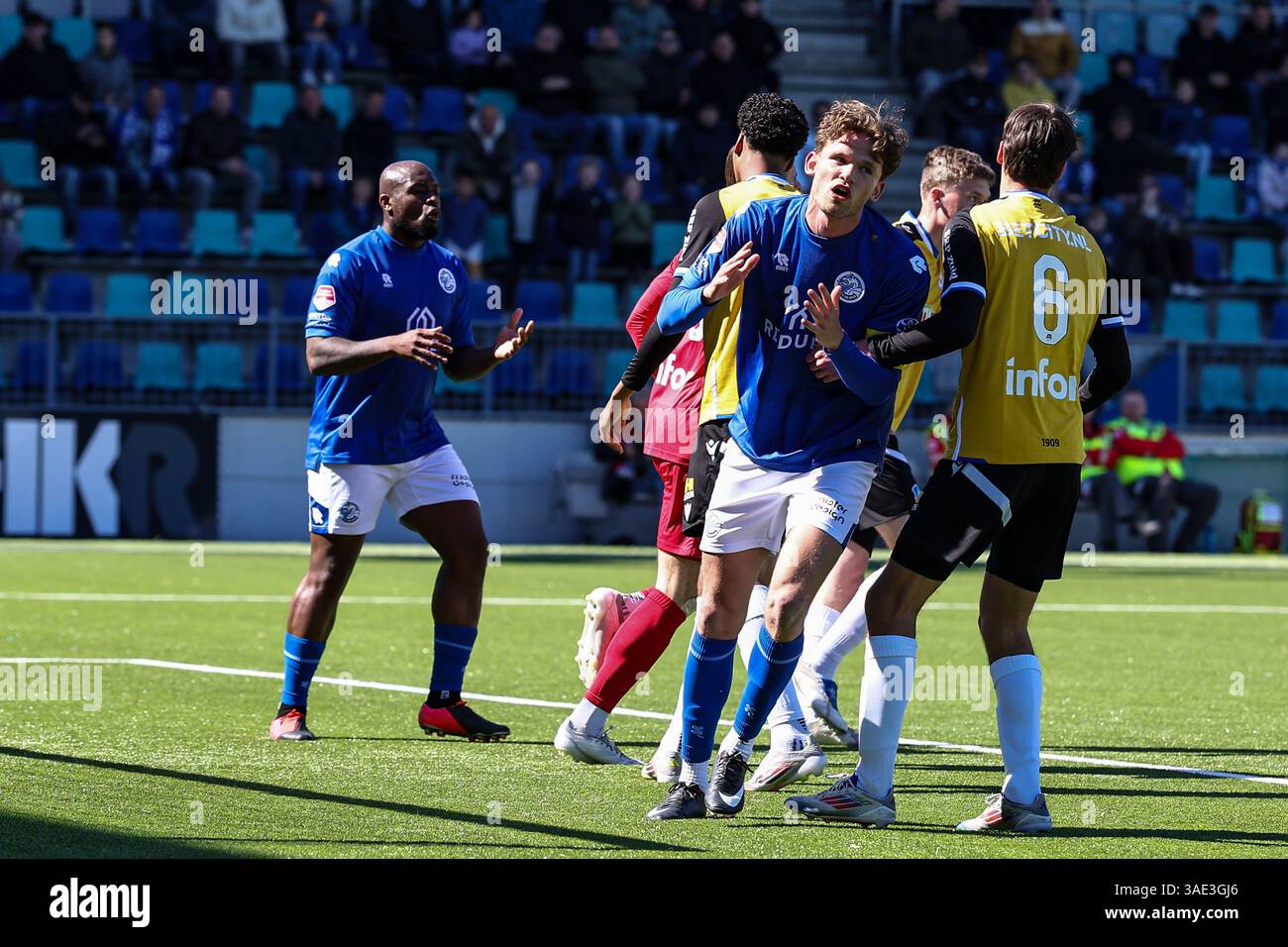 DEN BOSCH, 06-04-2025, Stadium De Vliert, season 2024/2025 Dutch ...