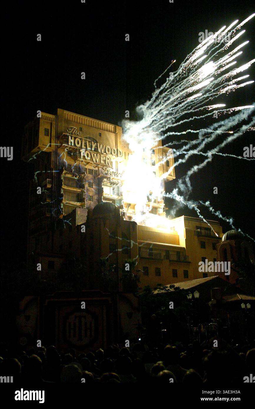 May 4, 2004; Anaheim, California, USA; Disney's new attraction Twilight ...