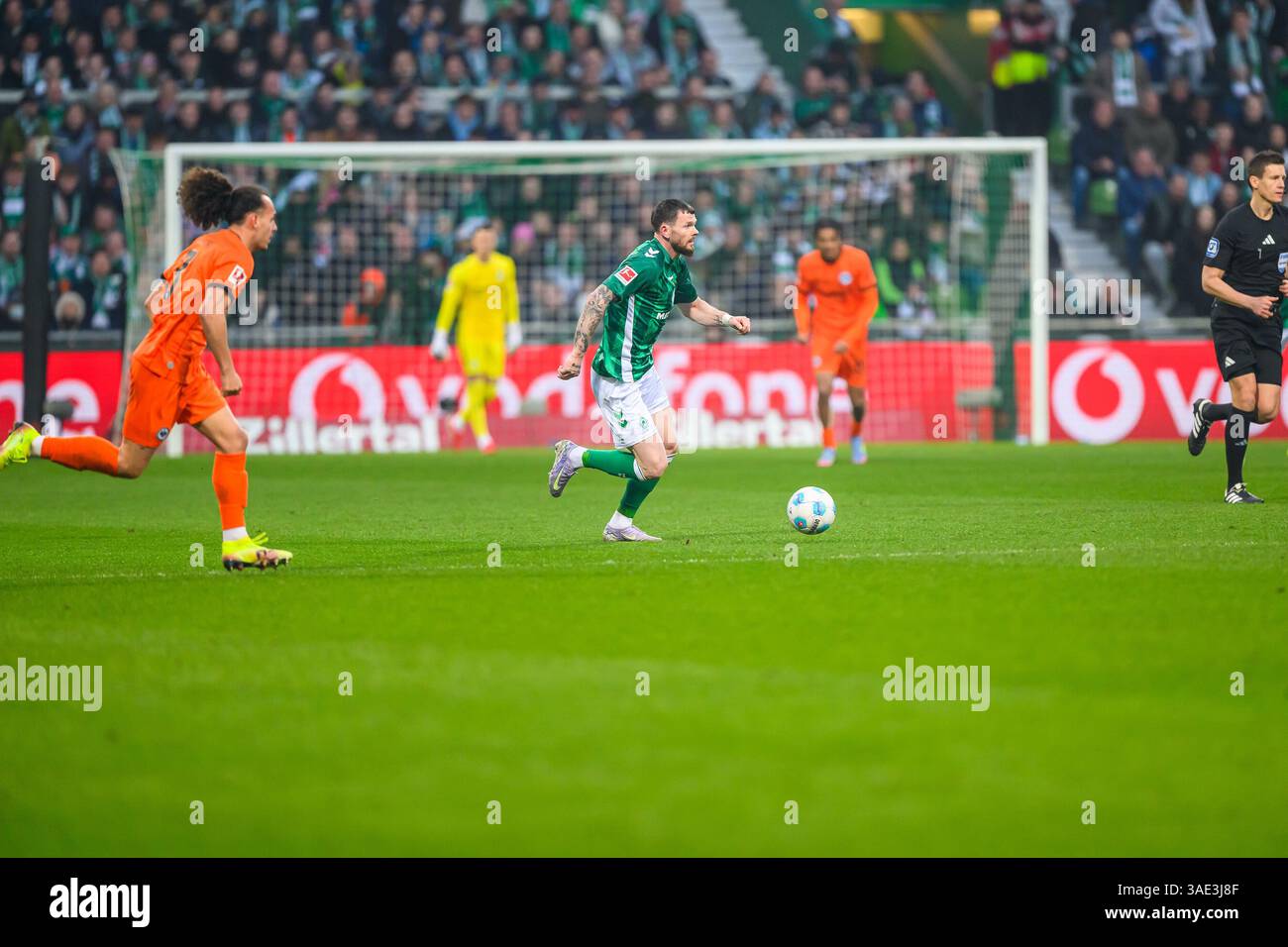 05.04.2025, Weserstadion, Bremen, GER, 1. FBL, SV Werder Bremen vs ...