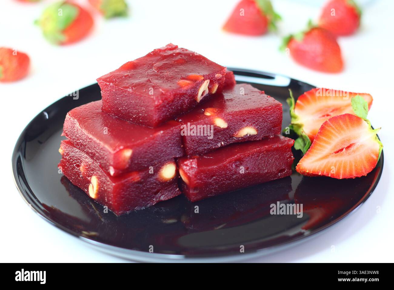 Strawberry halwa hi-res stock photography and images - Alamy