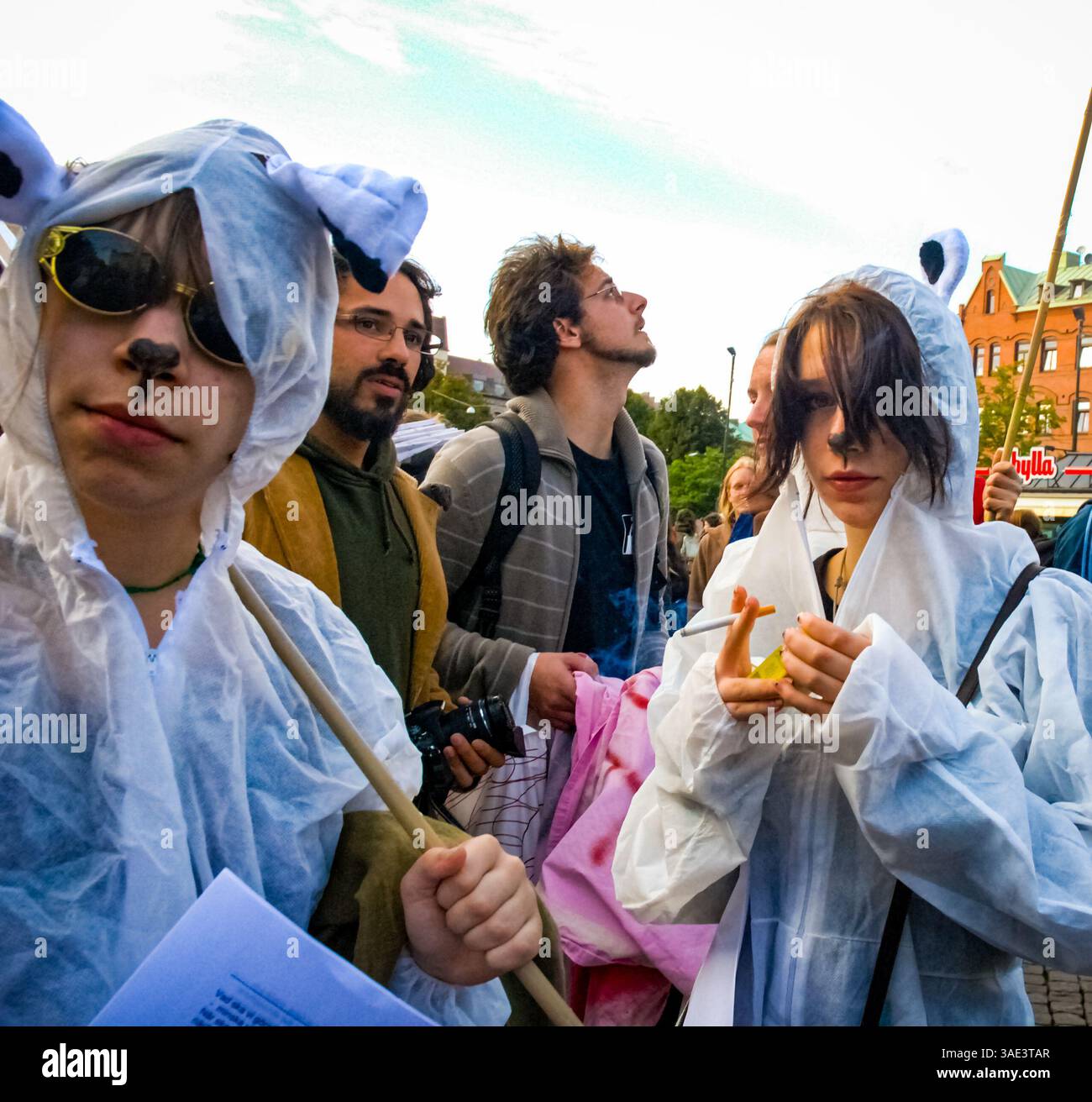 Climate action protest in Malmo, Sweden Stock Photo - Alamy