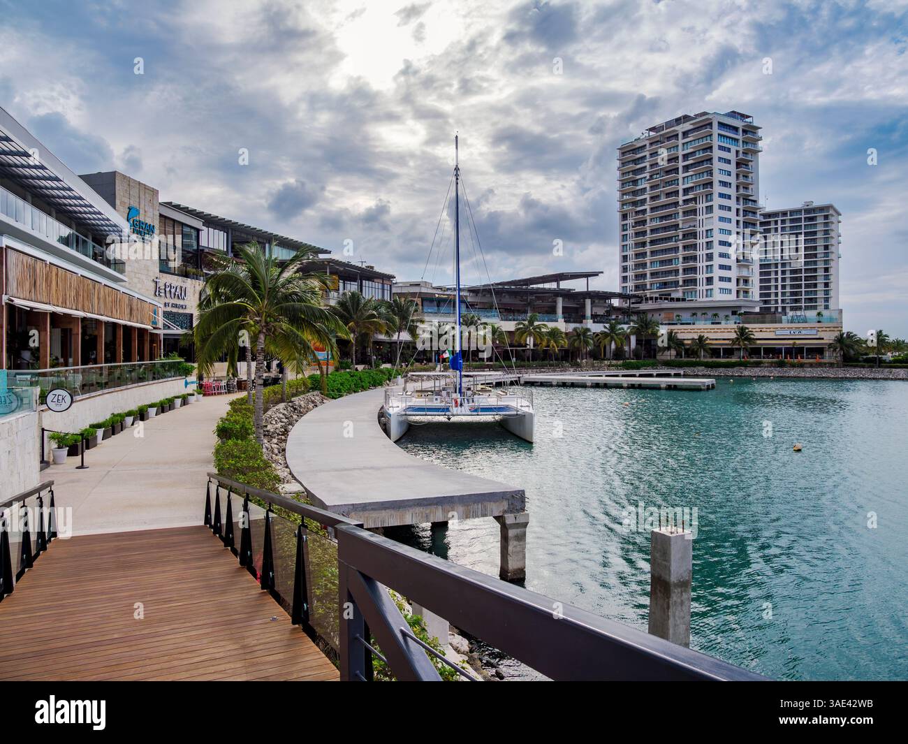 Puerto Cancun, Cancun, Quintana Roo State, Mexico Stock Photo - Alamy