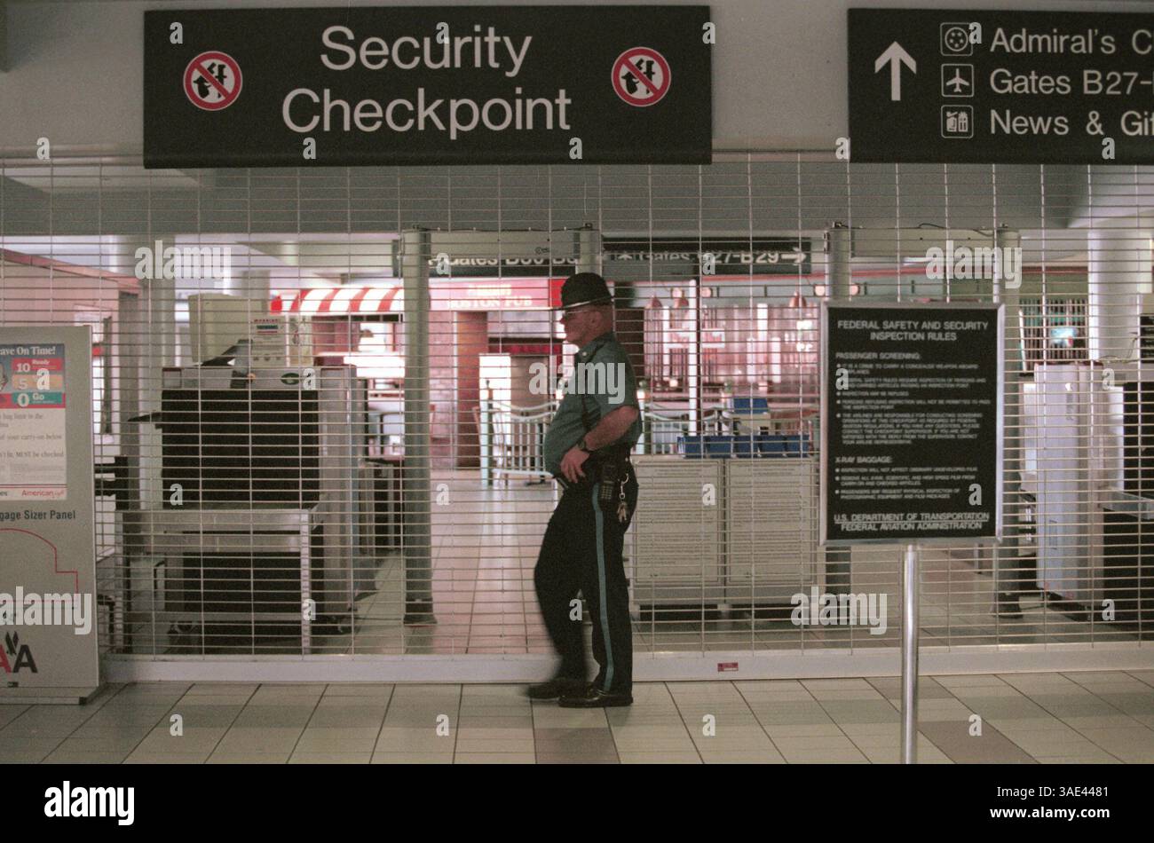 Boston logan 2001 hi-res stock photography and images - Alamy