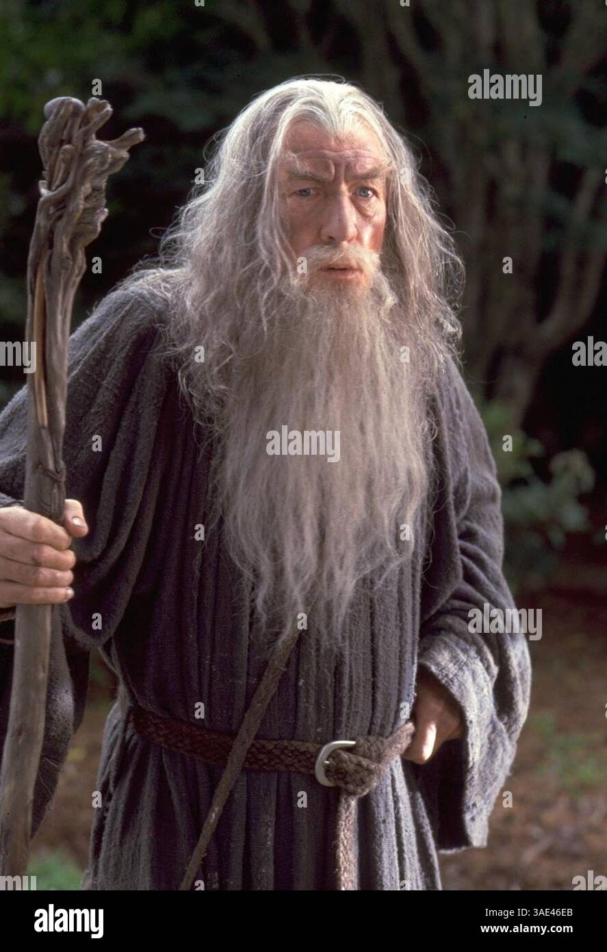 Oct 15, 2001; Hollywood, CA, USA; Actor IAN MCKELLEN as wizard GANDALF ...