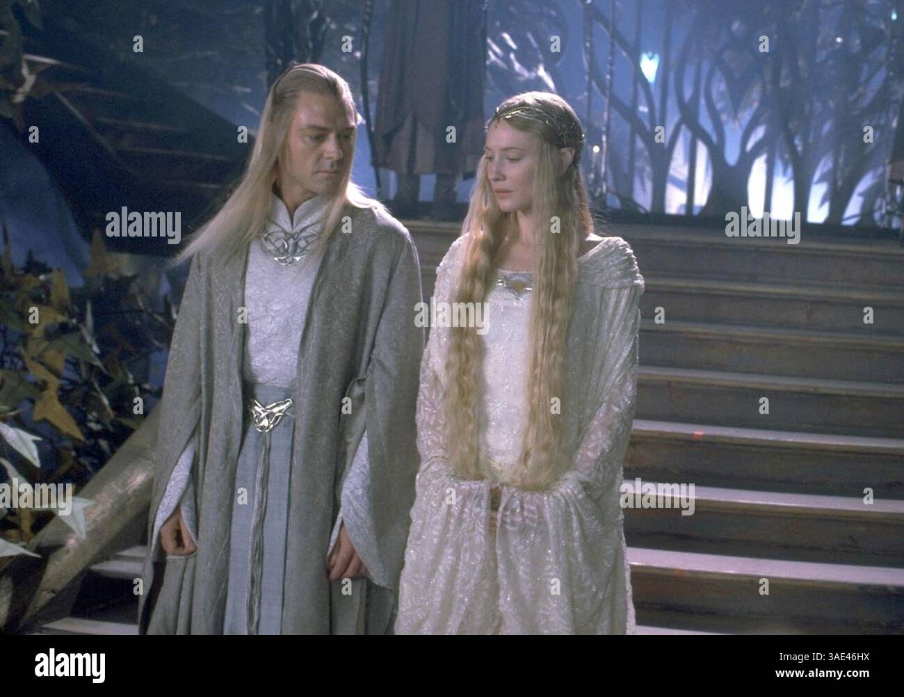 Oct 15, 2001; Hollywood, CA, USA; Actress CATE BLANCHETT & actor ...