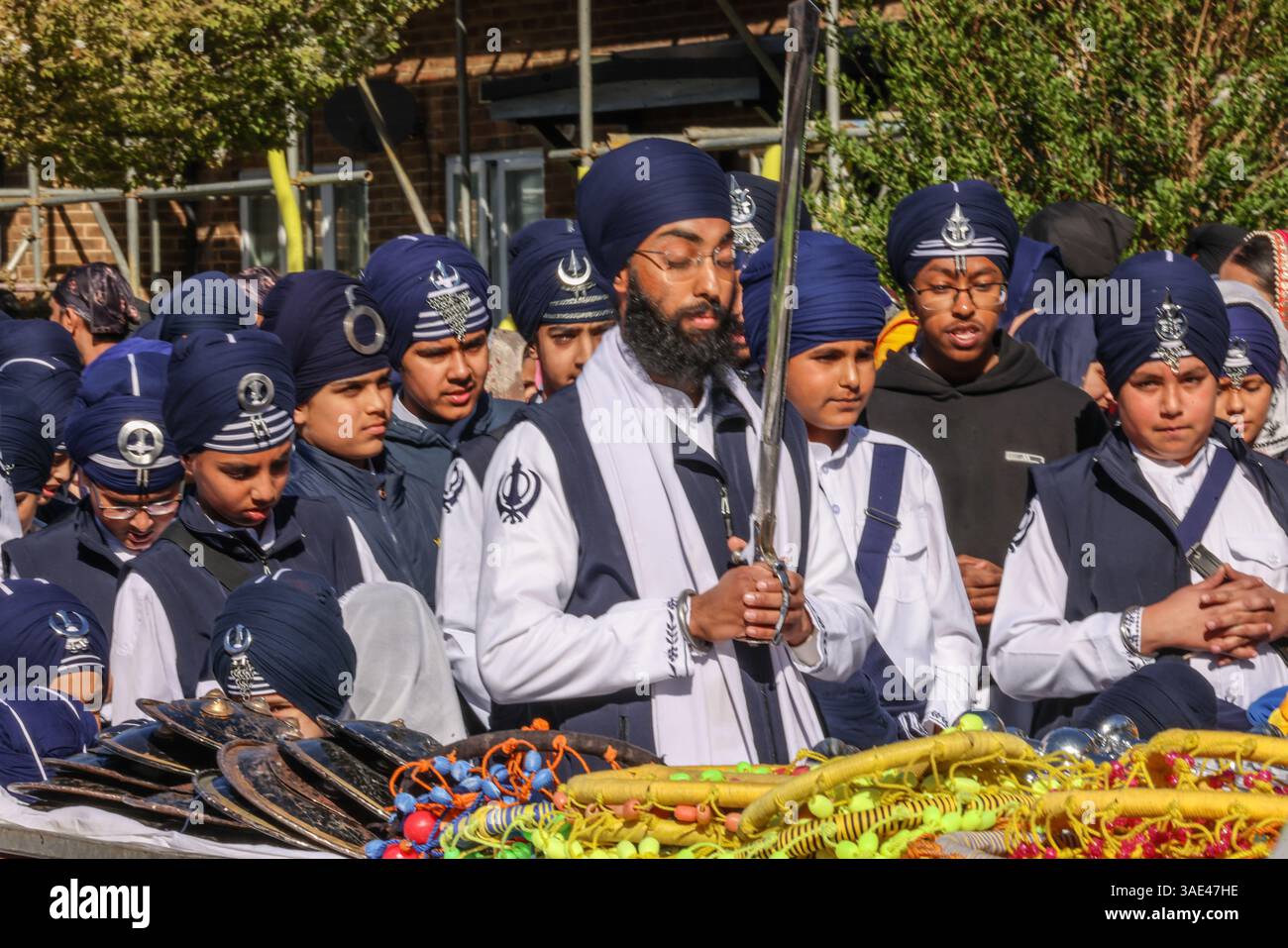 Southall West London, UK. 06th Apr, 2025. Vaisakhi is a major festival ...