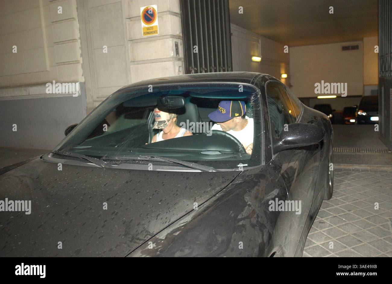 Victoria Beckham's chauffuer crashed the Porsche of David Beckham while ...