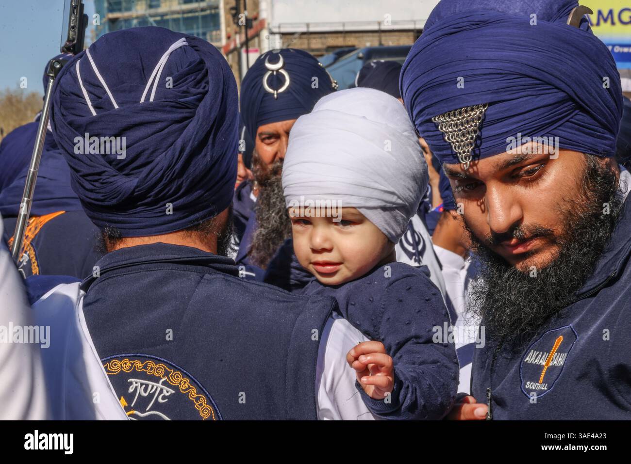 Southall West London, UK. 06th Apr, 2025. Vaisakhi is a major festival ...