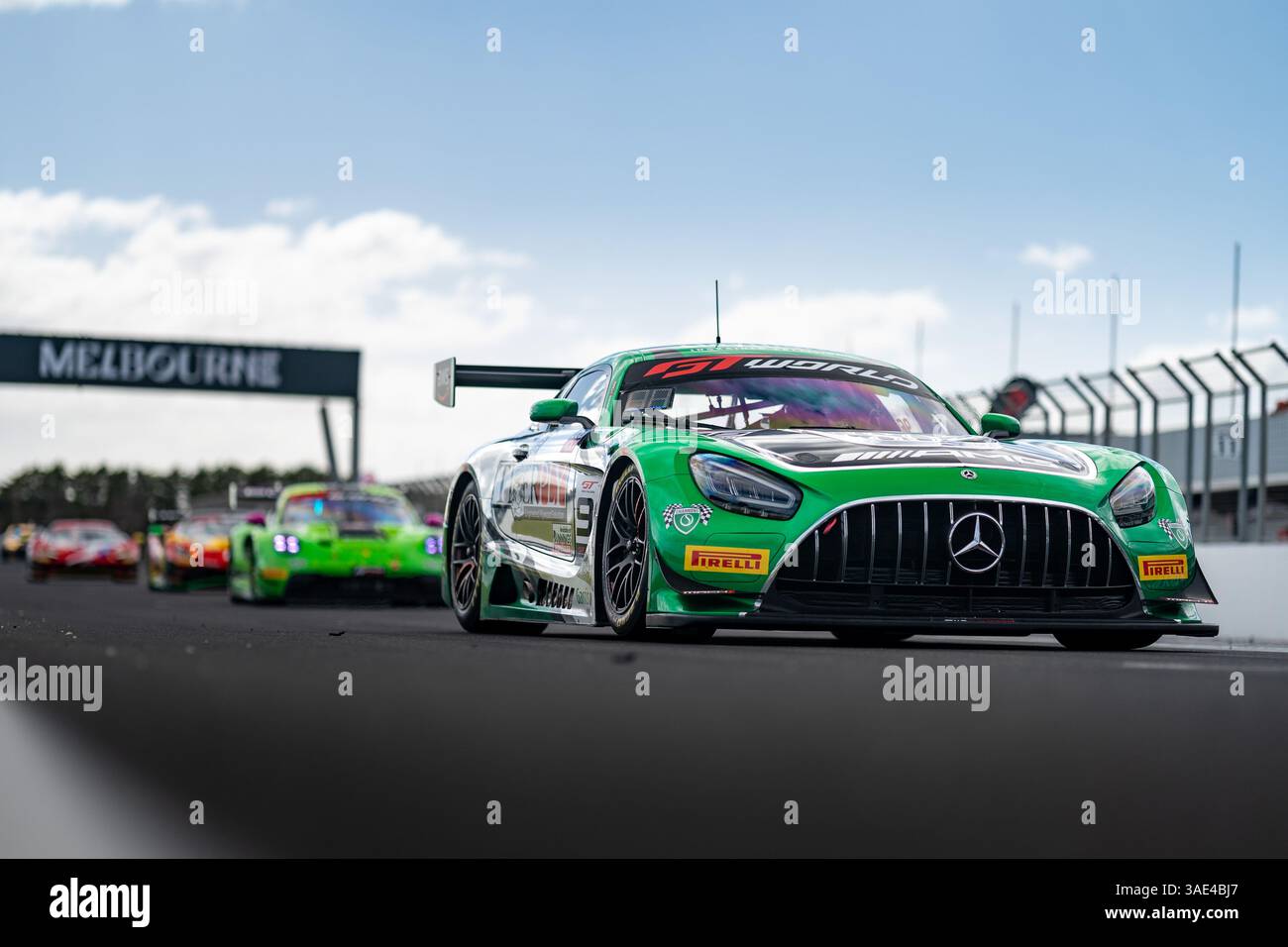 Cranbourne, Victoria, Australia. 6th Apr, 2025. The #96 Claymark/Mach 1 ...