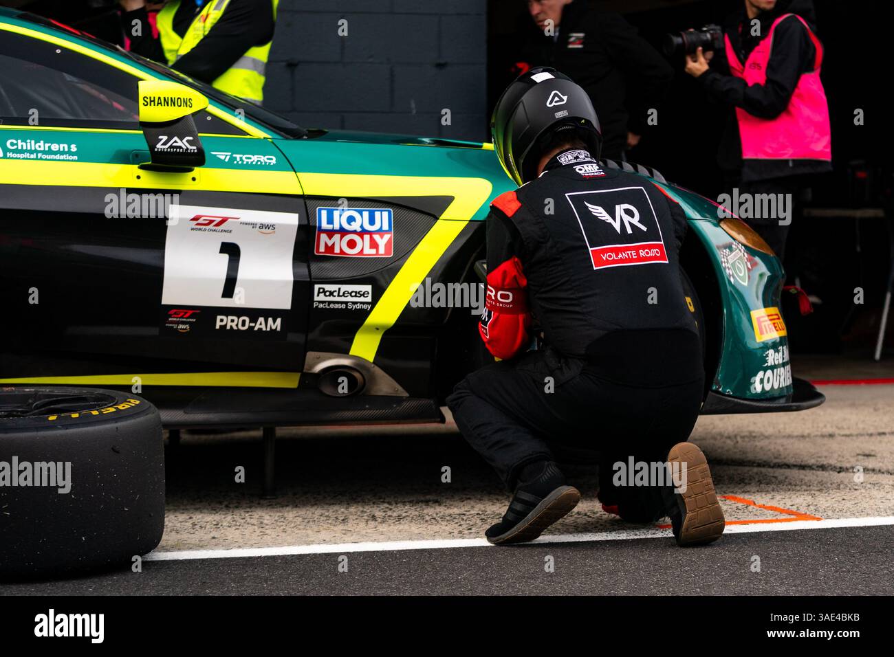 April 6, 2025, Cranbourne, Victoria, Australia: The #1 Volante Rosso ...