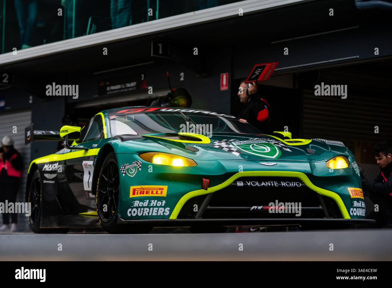 Cranbourne, Victoria, Australia. 6th Apr, 2025. The #1 Volante Rosso ...