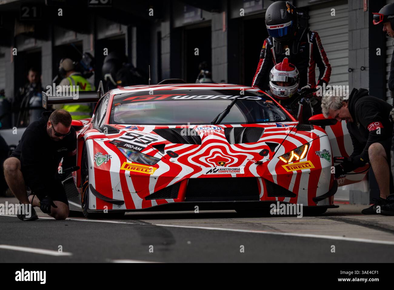 Cranbourne, Victoria, Australia. 6th Apr, 2025. The #93 Wall Racing ...