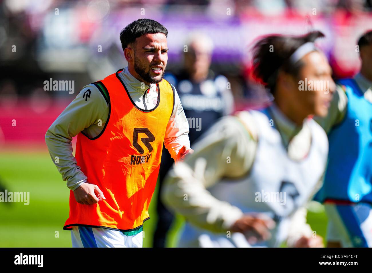 Rotterdam - Calvin Verdonk of NEC Nijmegen during the twenty-eight ...