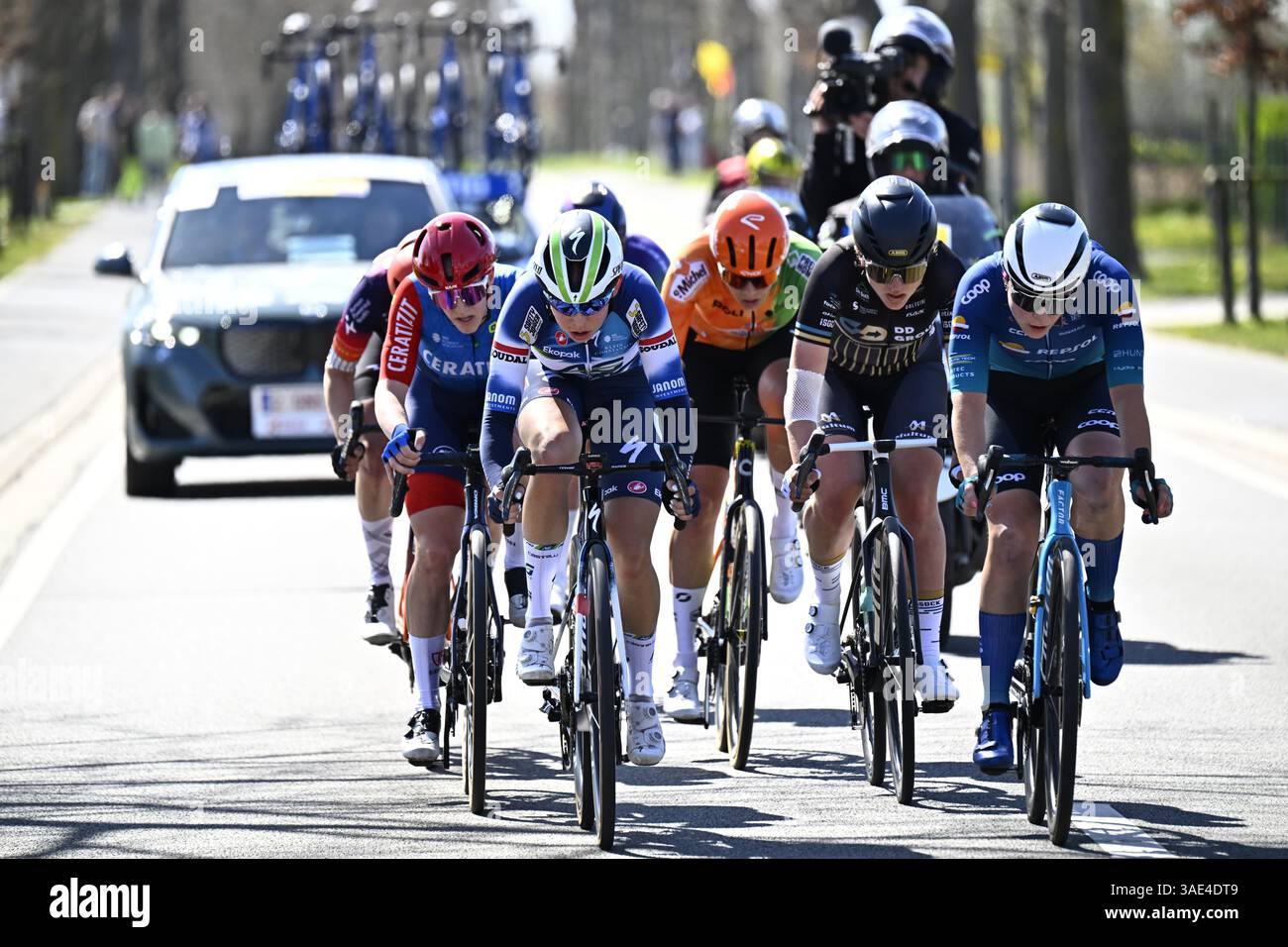 Oudenaarde, Belgium. 06th Apr, 2025. German Franziska Brauss of ...