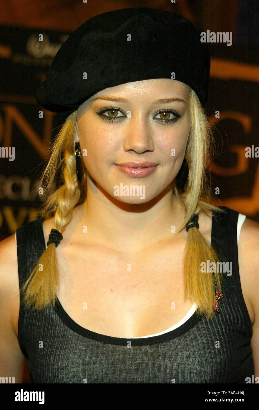 Oct 03, 2003; Hollywood, CA, USA; Actress/Singer HILARY DUFF at the El ...