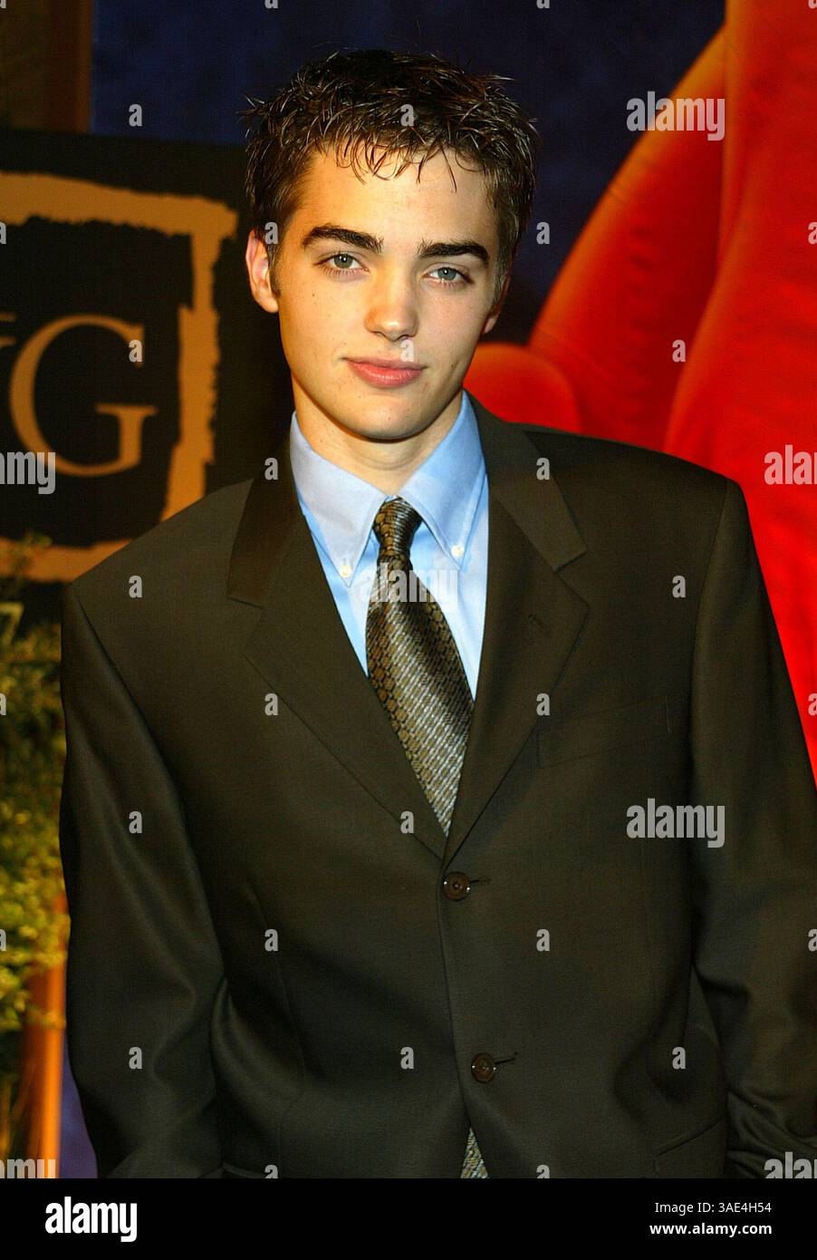 Oct 03, 2003; Hollywood, CA, USA; Actor DREW TYLER BELL and daughter at the El Capitan Theatre ...