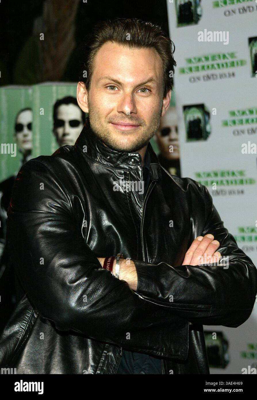Oct 08, 2003; West Hollywood, CA, USA; Actor CHRISTIAN SLATER at the ...