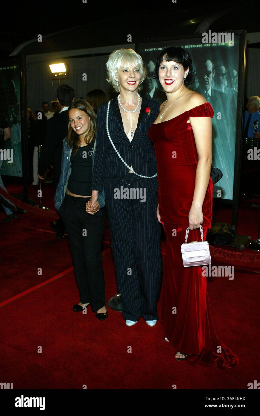 Oct 27, 2003; Los Angeles, CA, USA; ATLANTA REEVES, PATRIC REEVES and ...