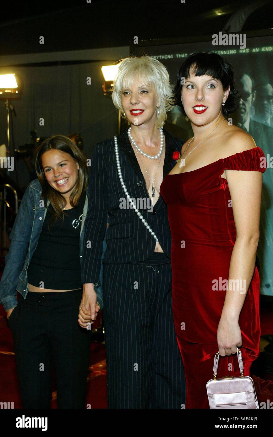 Oct 27, 2003; Los Angeles, CA, USA; ATLANTA REEVES, PATRIC REEVES and ...