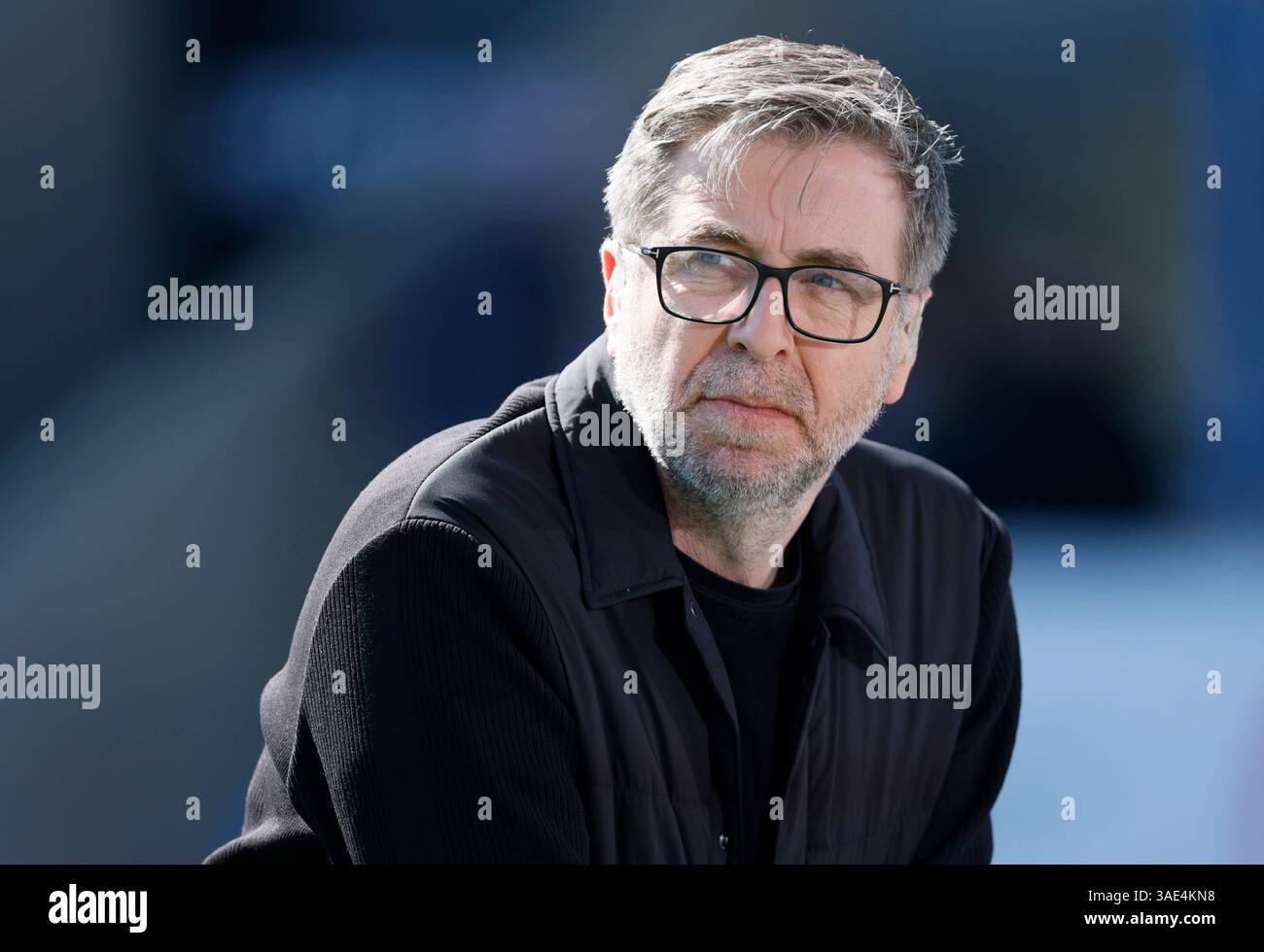 BBC television presenter Mark Chapman before the Betfred Challenge Cup ...