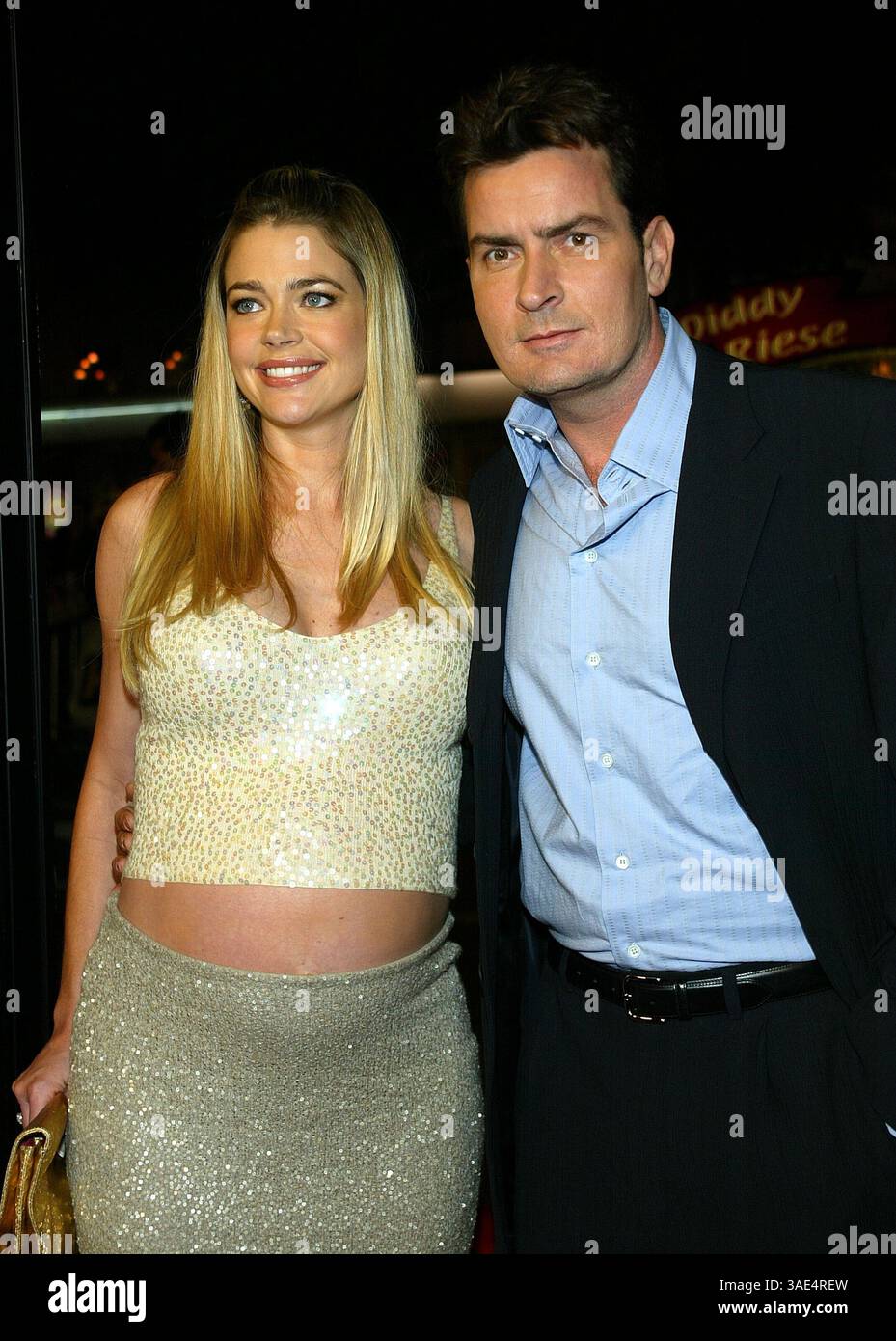 Jan 29, 2004; Westwood, CA, USA; Actress DENISE RICHARDS and Actor ...