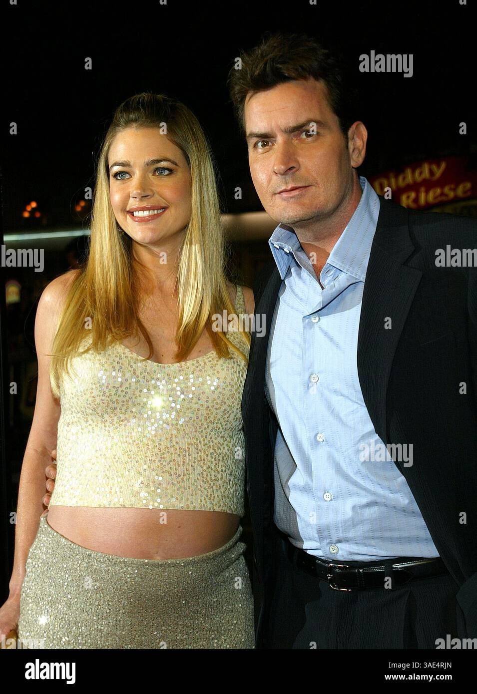 Jan 29, 2004; Westwood, CA, USA; Actress DENISE RICHARDS and Actor ...