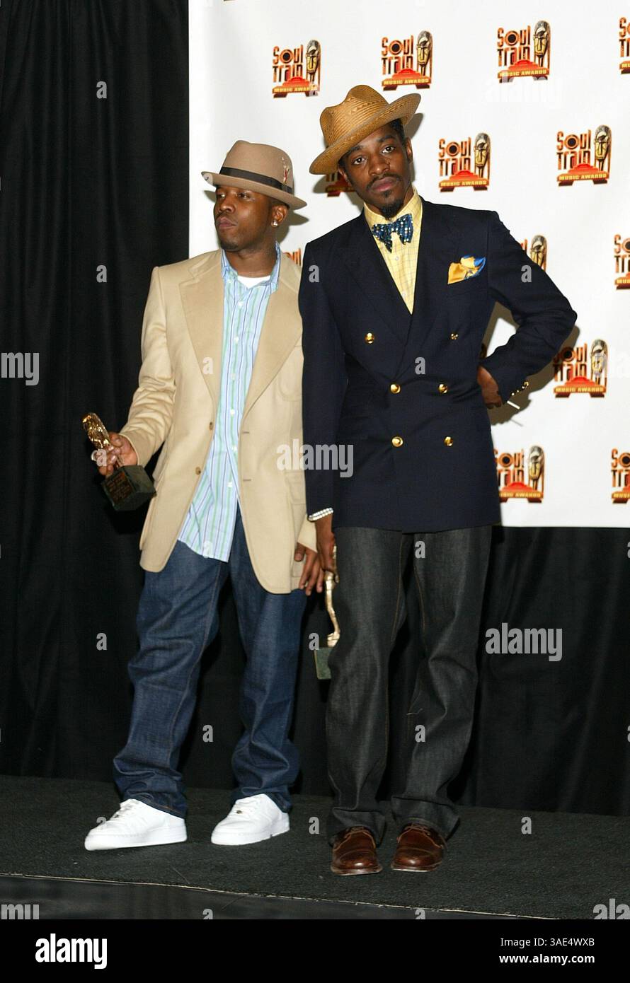Mar 20, 2004; Los Angeles, CA, USA; OUTKAST members BIG BOI and ANDRE ...