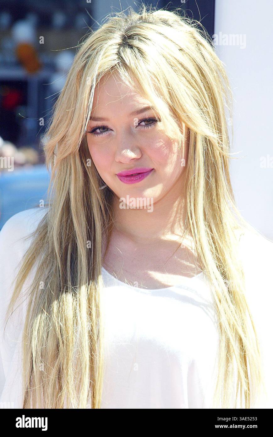 Jul 10, 2004; Hollywood, CA, USA; Actress HILARY DUFF at 'A Cinderella ...