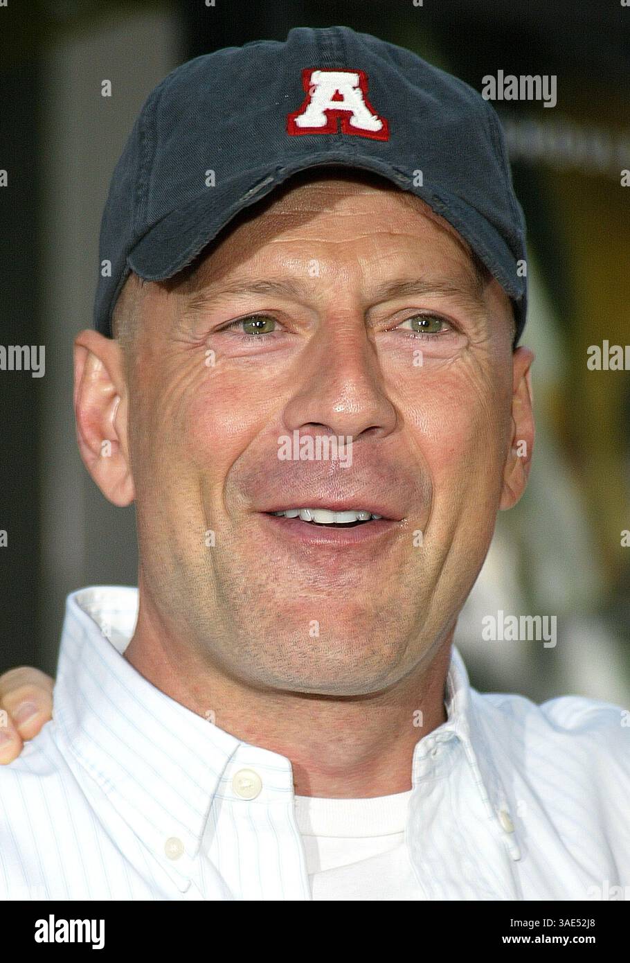 Jul 15, 2004; Hollywood, CA, USA; Actor BRUCE WILLIS at the world ...