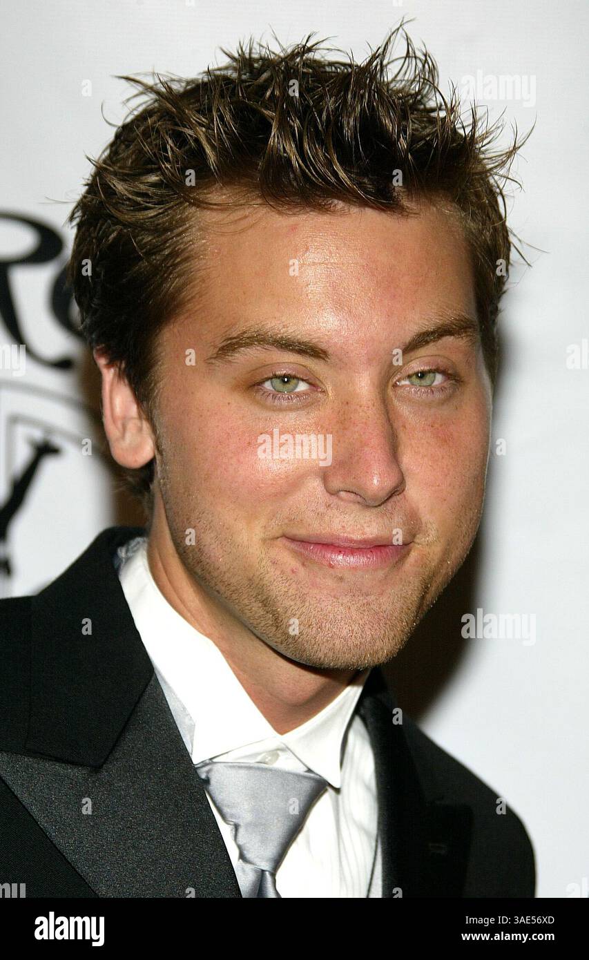 Oct 23, 2004; Beverly Hills, CA, USA; Singer LANCE BASS of 'Nsync at ...