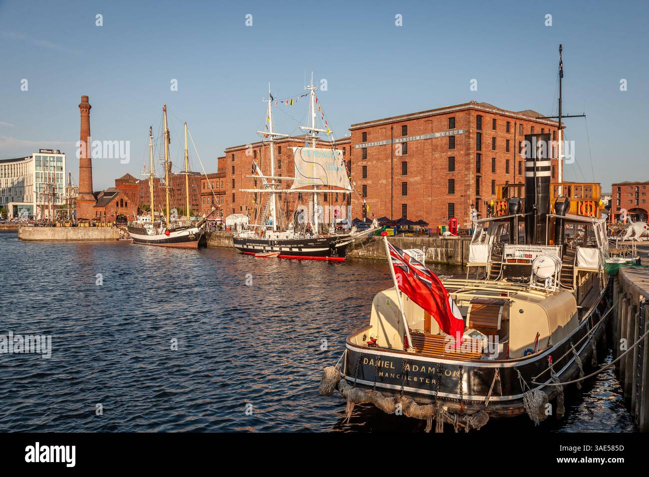 Fishing Trawler 'Pelican of London', Brig 'TS Royalist' and Steam Tug ...