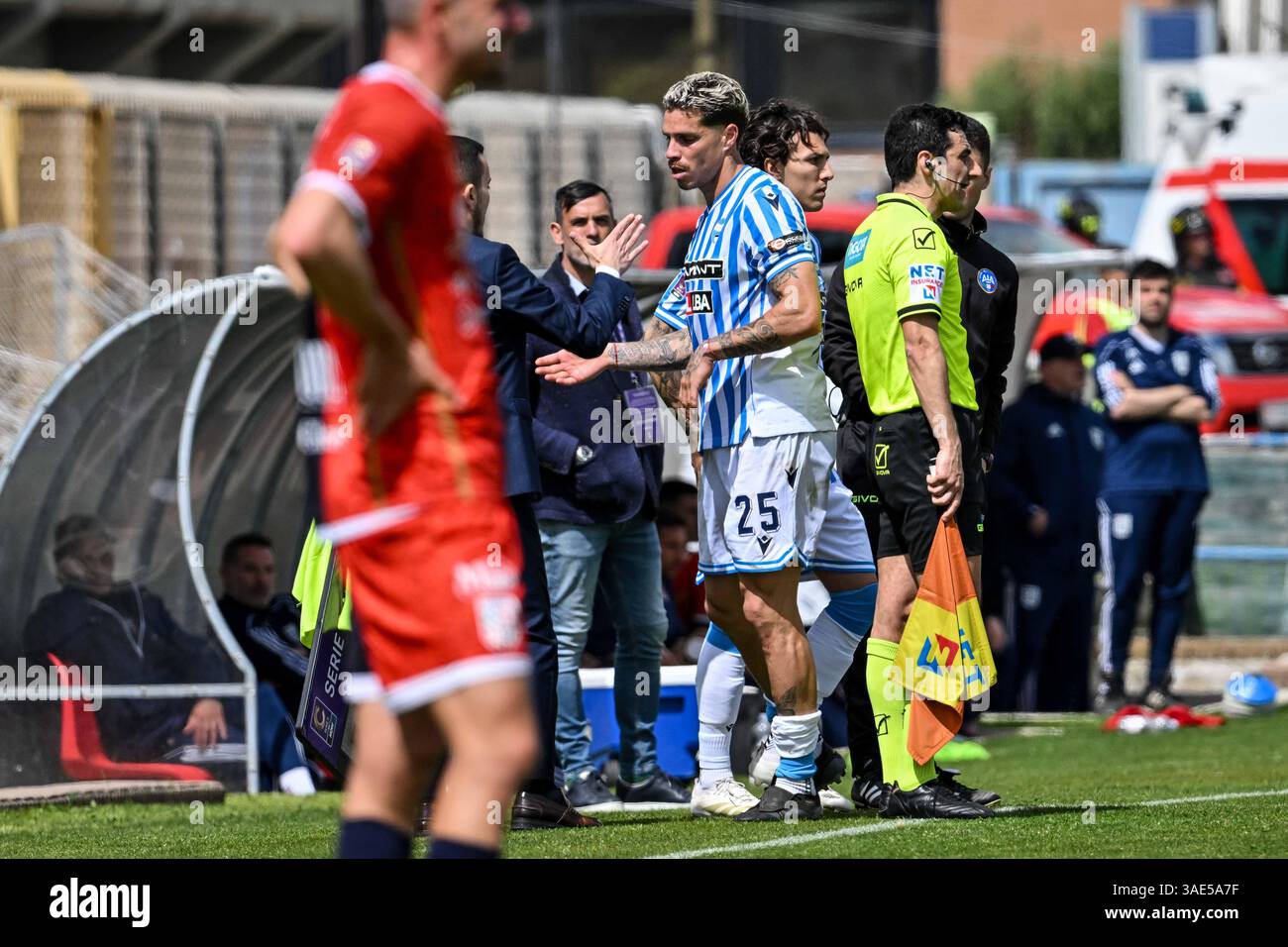 Juan Ignacio Molina of SPAL during Torres vs Spal, Italian football ...