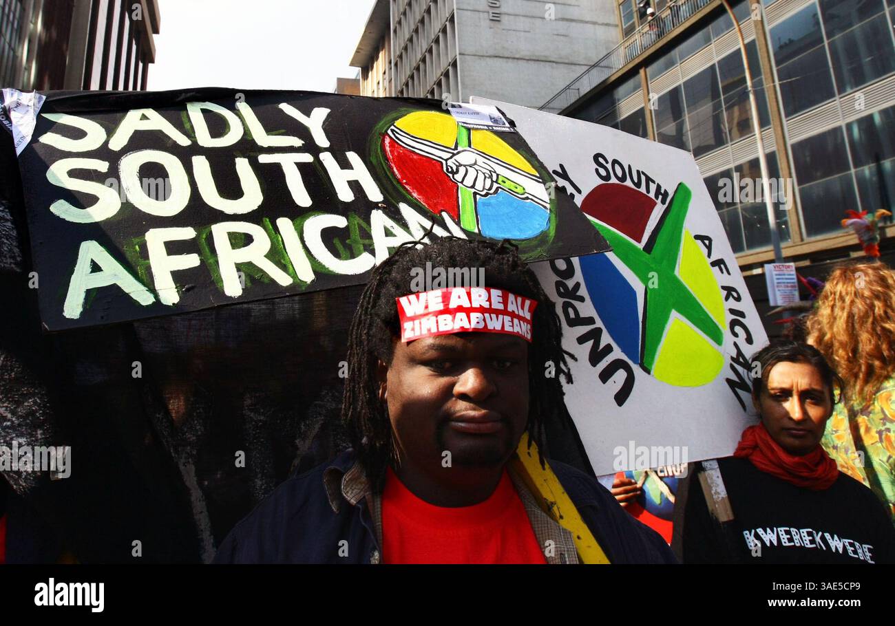 Xenophobia south africa 2008 hi-res stock photography and images - Alamy