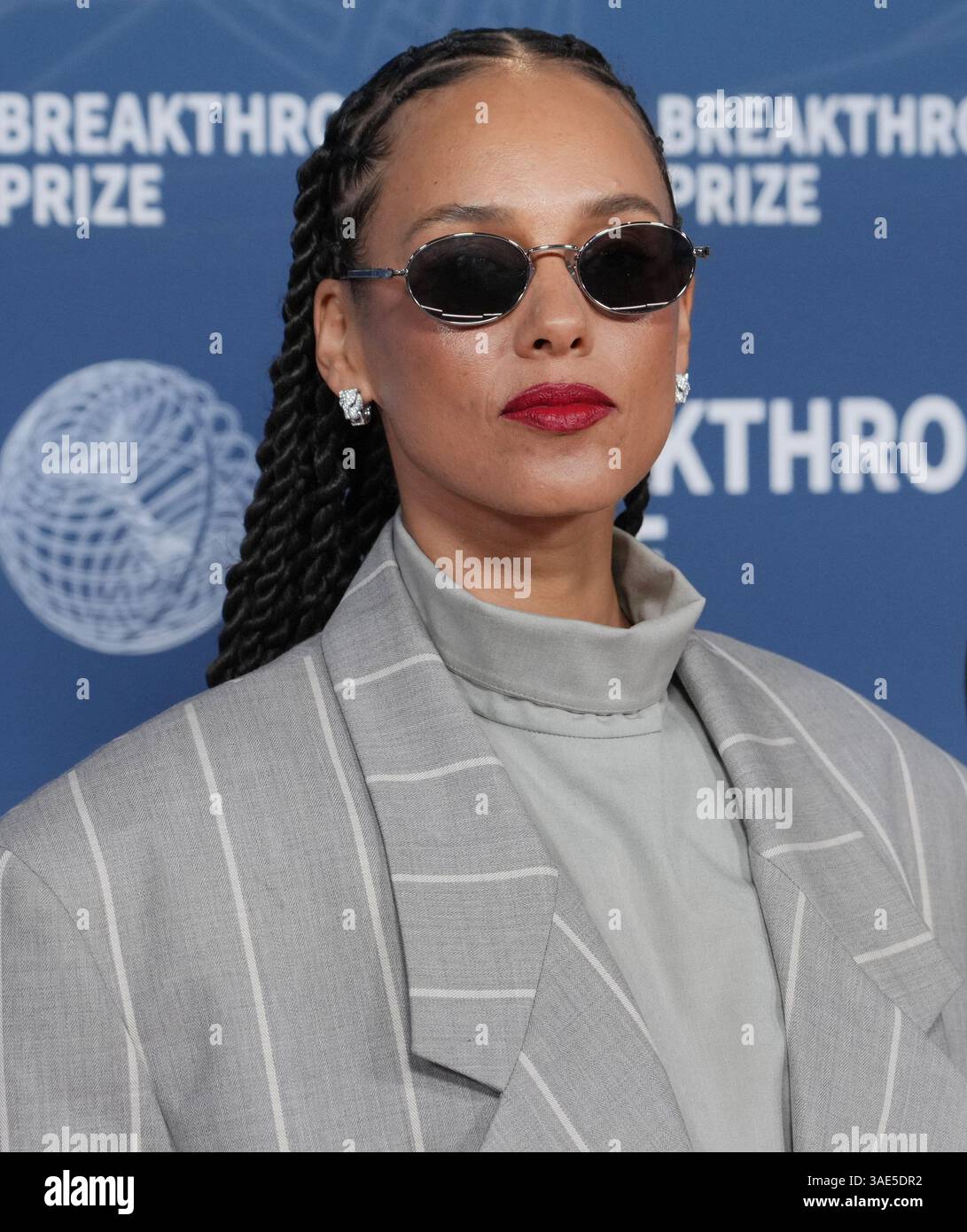 Los Angeles, USA. 05th Apr, 2025. Alicia Keys at the 11th Breakthrough ...