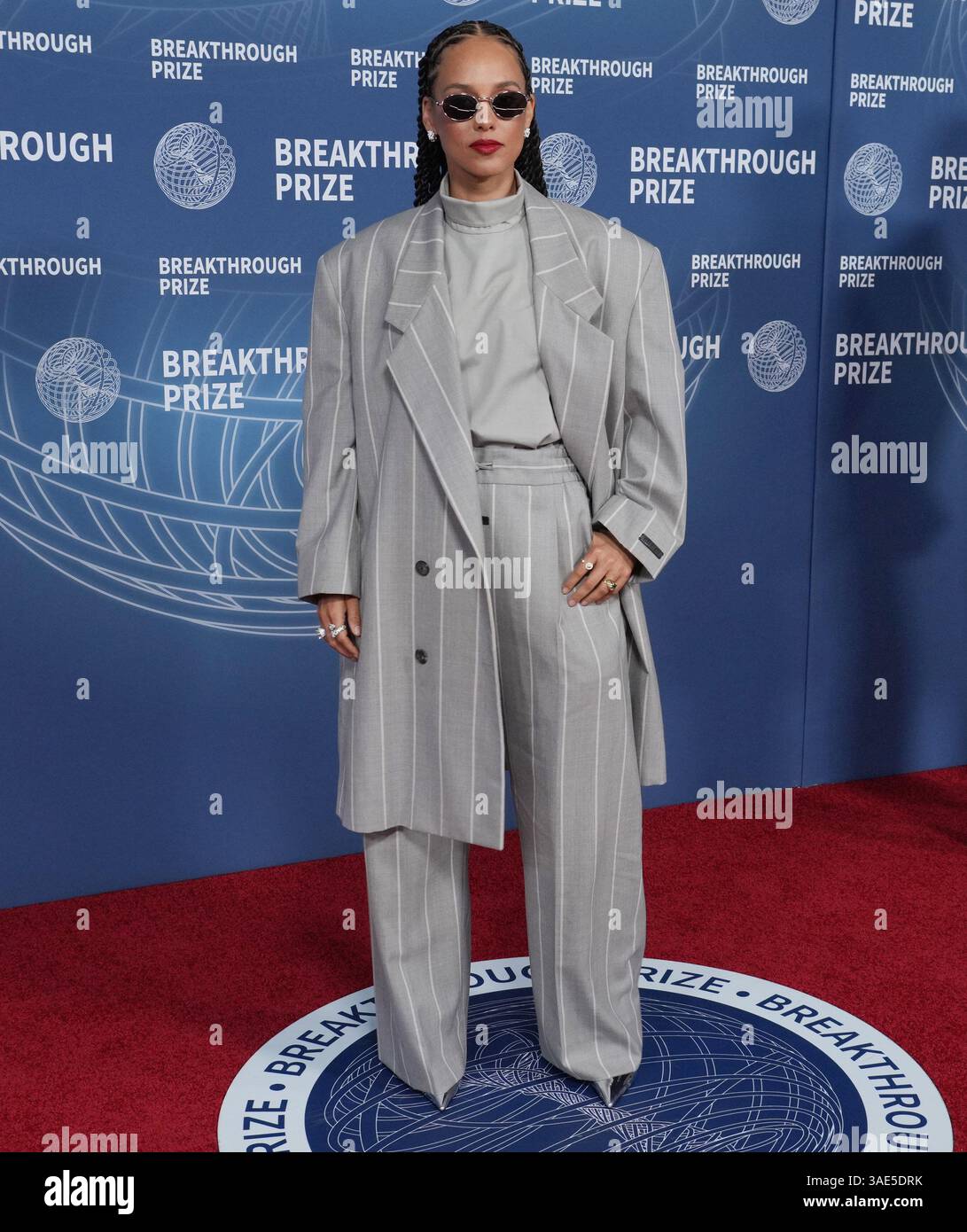 Los Angeles, USA. 05th Apr, 2025. Alicia Keys at the 11th Breakthrough ...