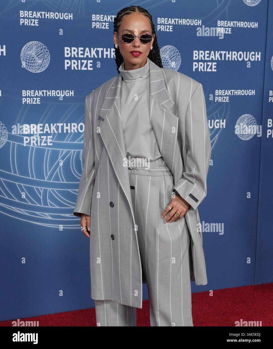 Los Angeles, USA. 05th Apr, 2025. Alicia Keys at the 11th Breakthrough ...