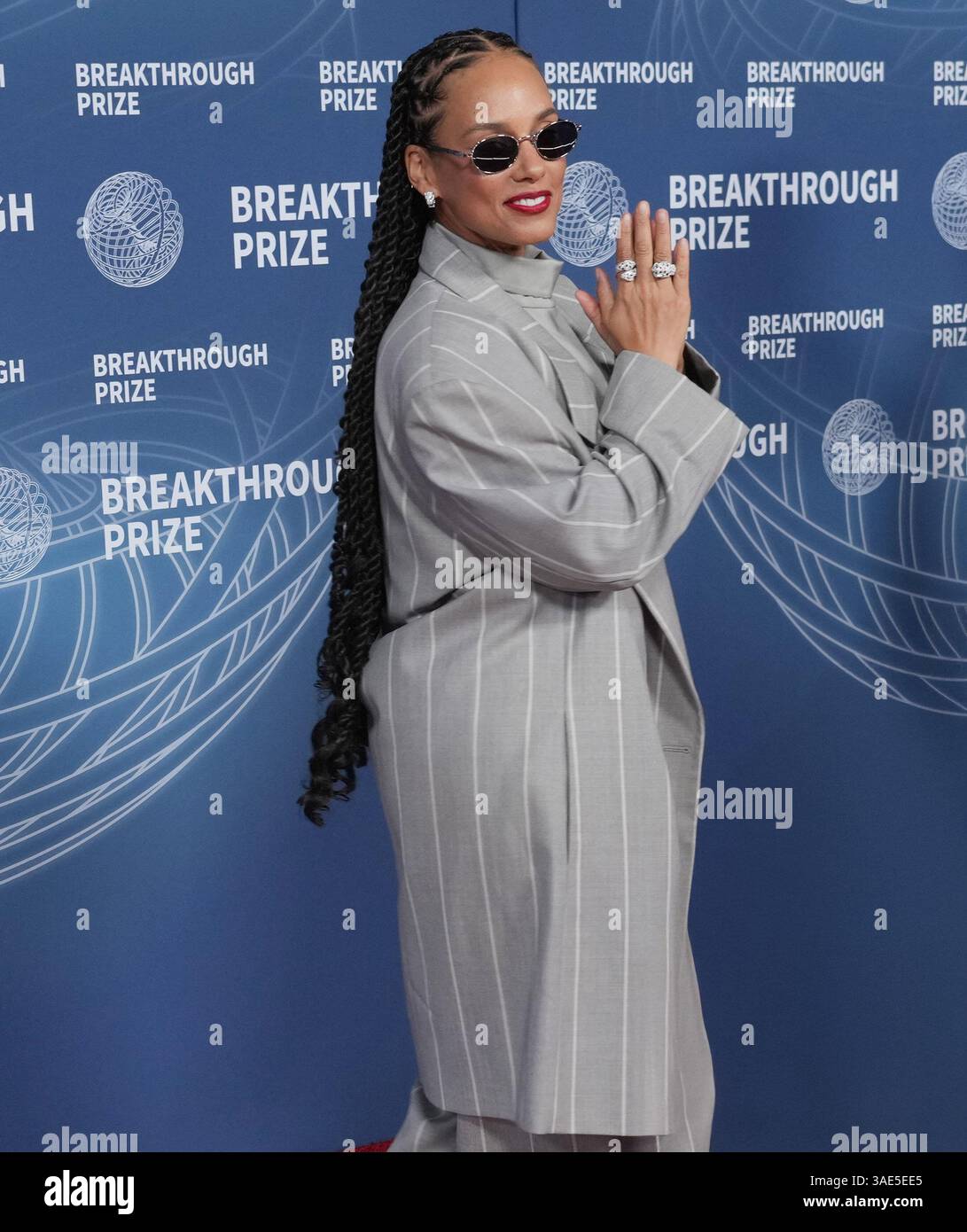 Los Angeles, USA. 05th Apr, 2025. Alicia Keys at the 11th Breakthrough ...