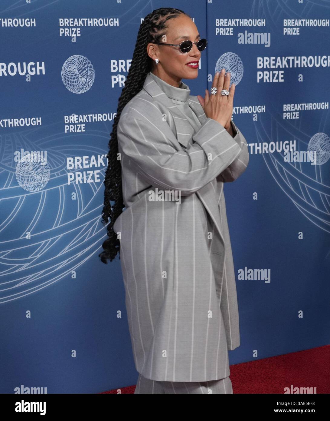 Los Angeles, USA. 05th Apr, 2025. Alicia Keys at the 11th Breakthrough ...