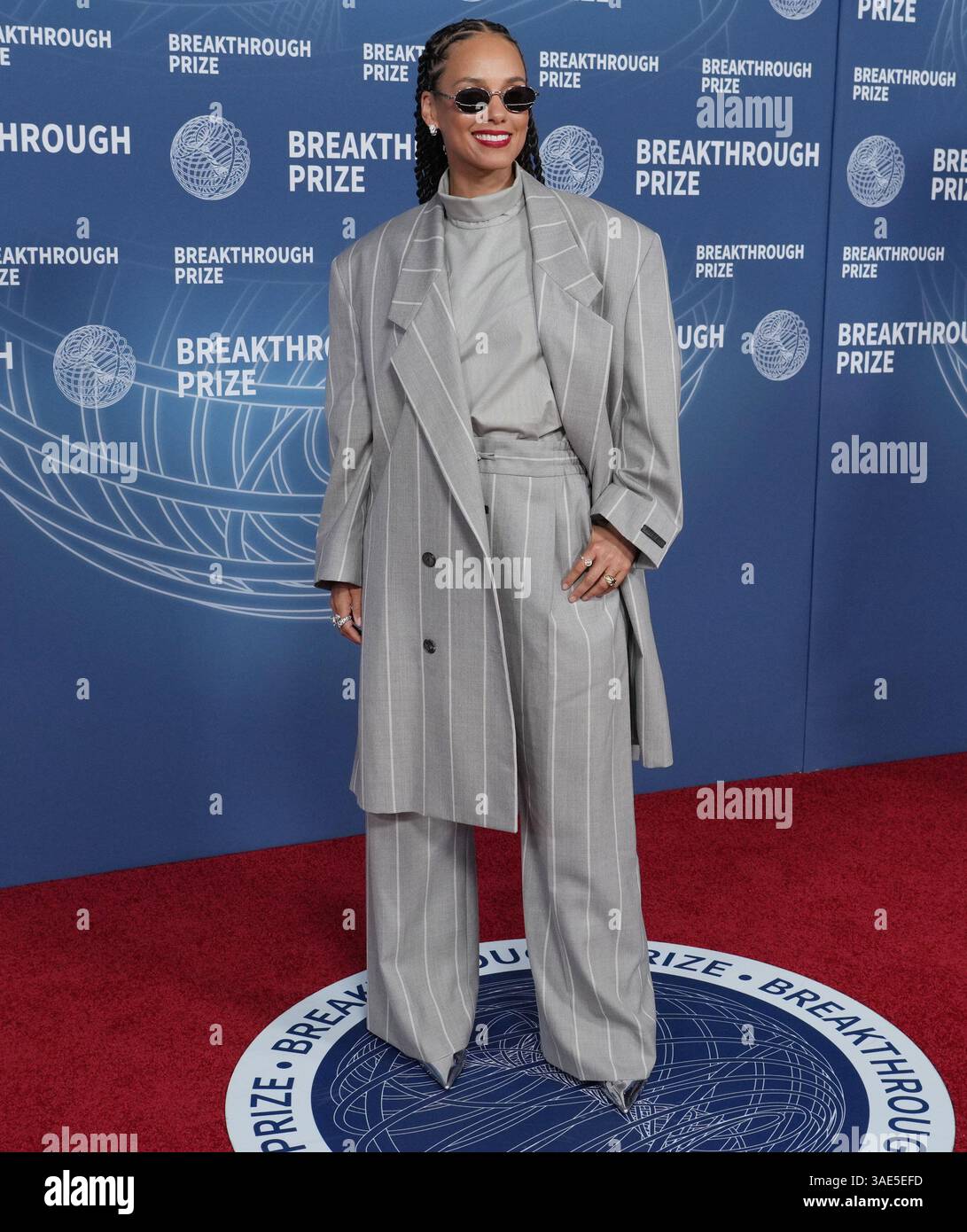 Los Angeles, USA. 05th Apr, 2025. Alicia Keys at the 11th Breakthrough ...