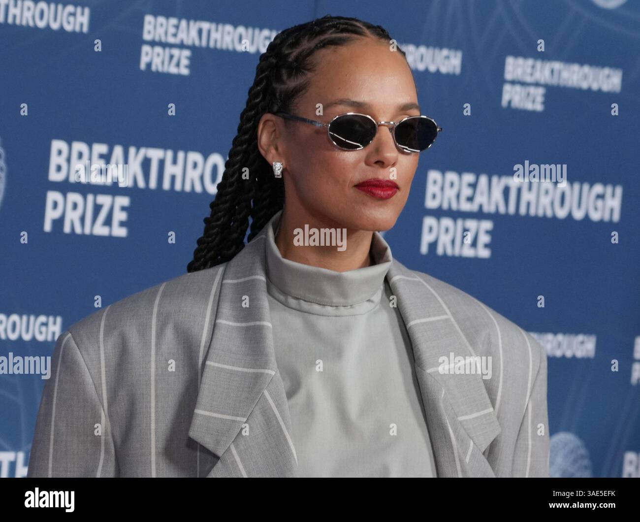Los Angeles, USA. 05th Apr, 2025. Alicia Keys at the 11th Breakthrough ...